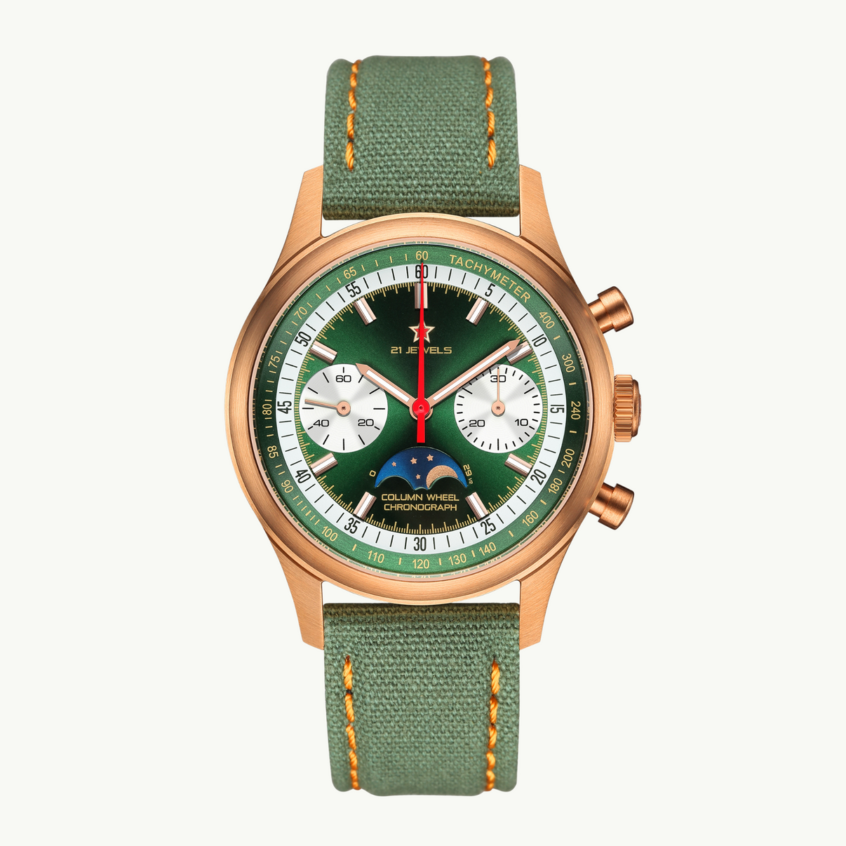 Seagull 1963 The Icon - 40mm Moonphase Lume Edition Sapphire