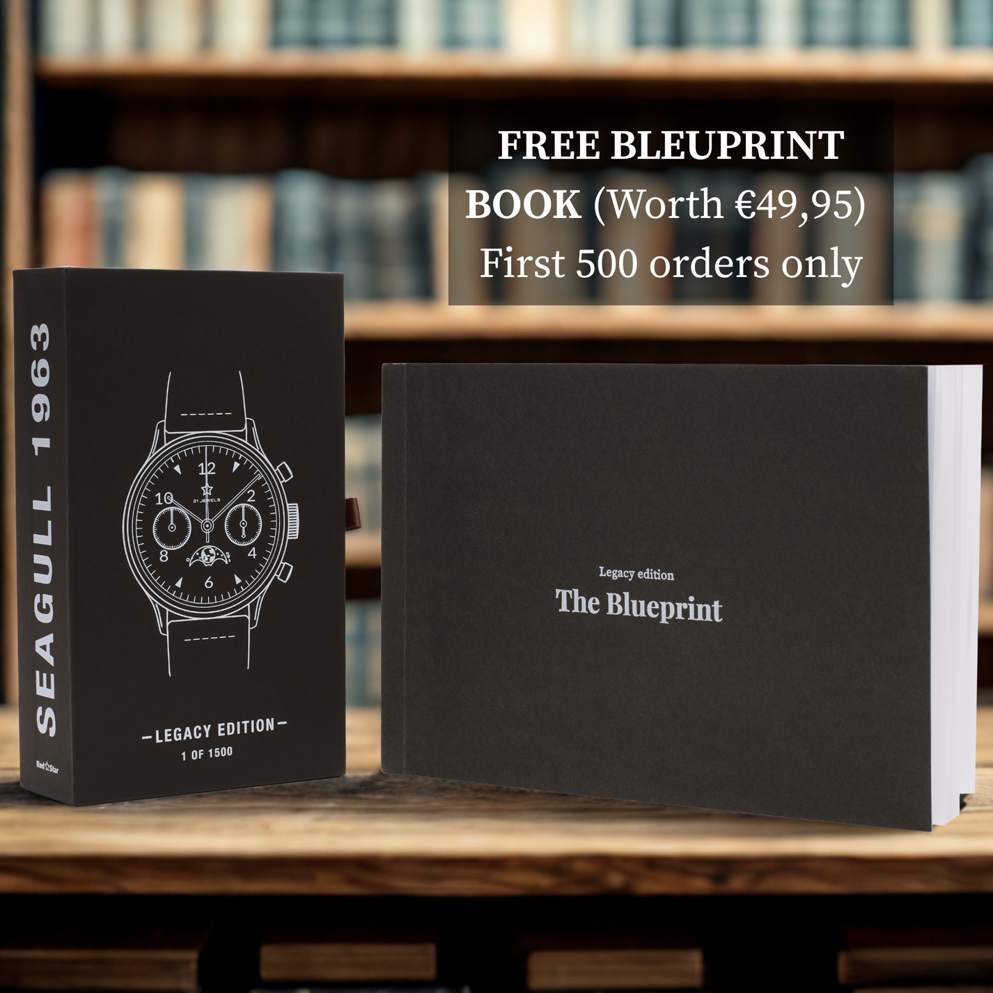 Seagull 1963 Legacy Edition- 40mm Moonphase - Limited Edition ...
