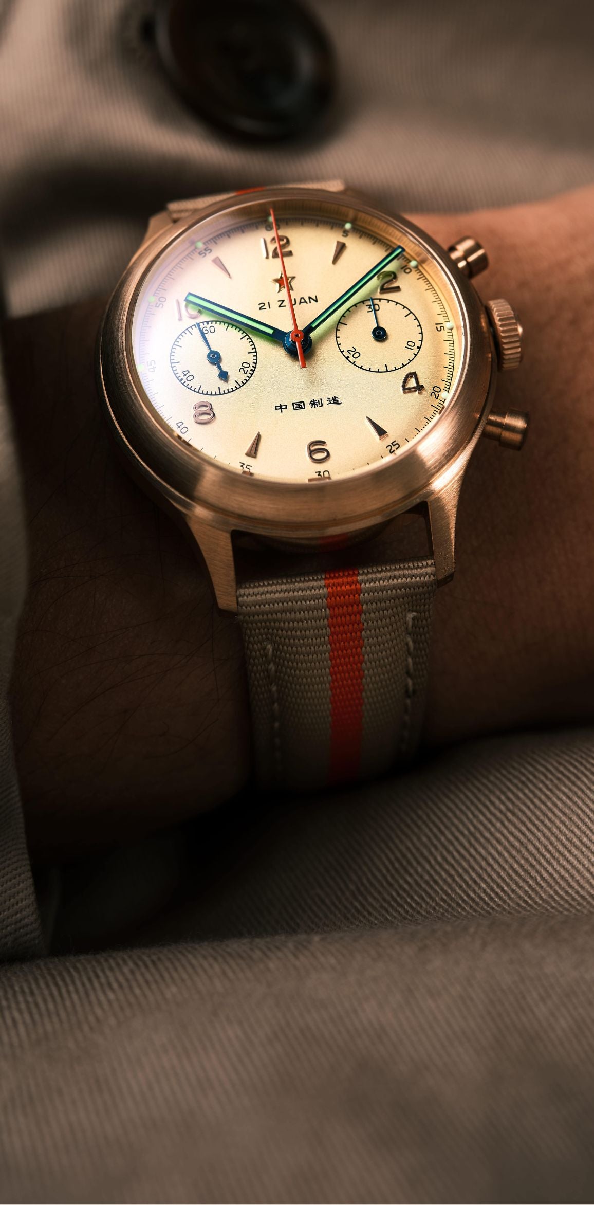 Seagull 1963 Watch: Official Store Seagull Chronograph Zuan