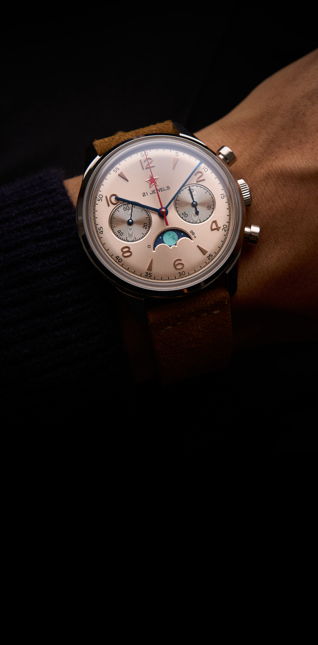 Seagull 1963 Watch: Official Store Seagull Chronograph Zuan