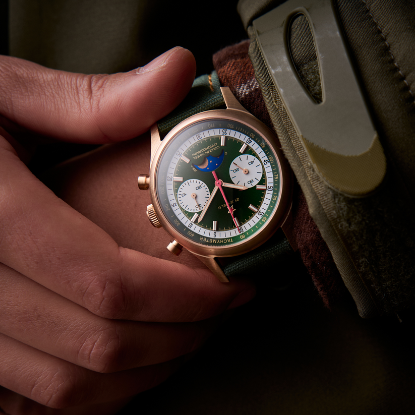 Seagull 1963 The Icon - 40mm Moonphase Lume Edition Sapphire