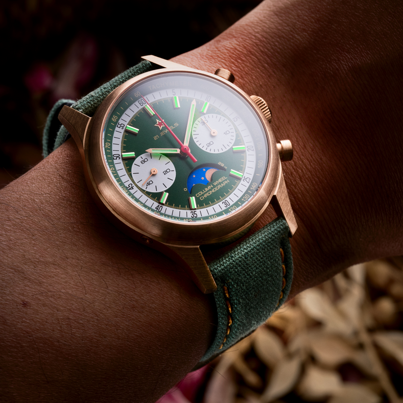 Seagull 1963 The Icon - 40mm Moonphase Lume Edition Sapphire
